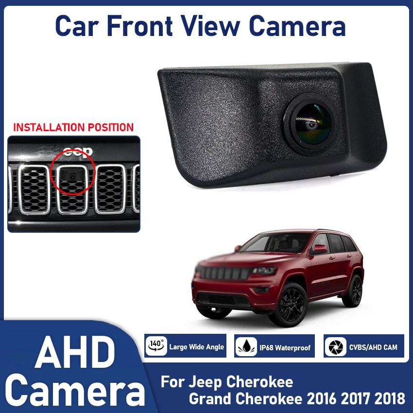 CCD-HD-Car-Front-View-Logo-Embeded-Camera-For-Jeep-Cherokee-Grand ...