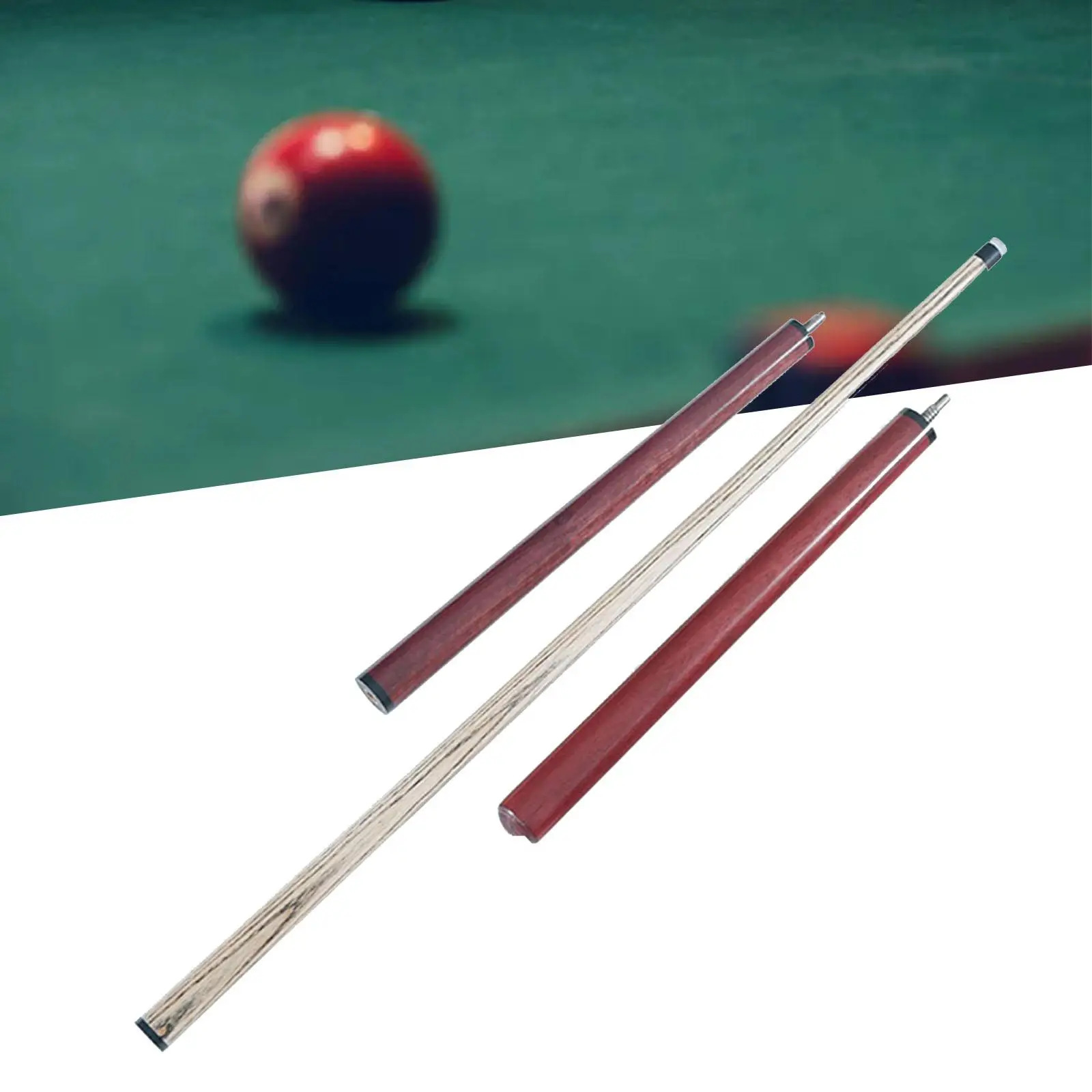 Break-Jump-Cue-Hardwood-13-5mm-Tip-Three-Section-Punch-Cue-Wooden ...