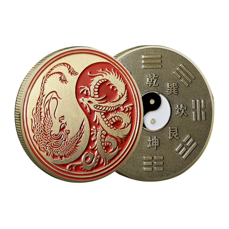 Chinese Coins 2024 Year of Dragon Tai Chi Commemorative Coin ...