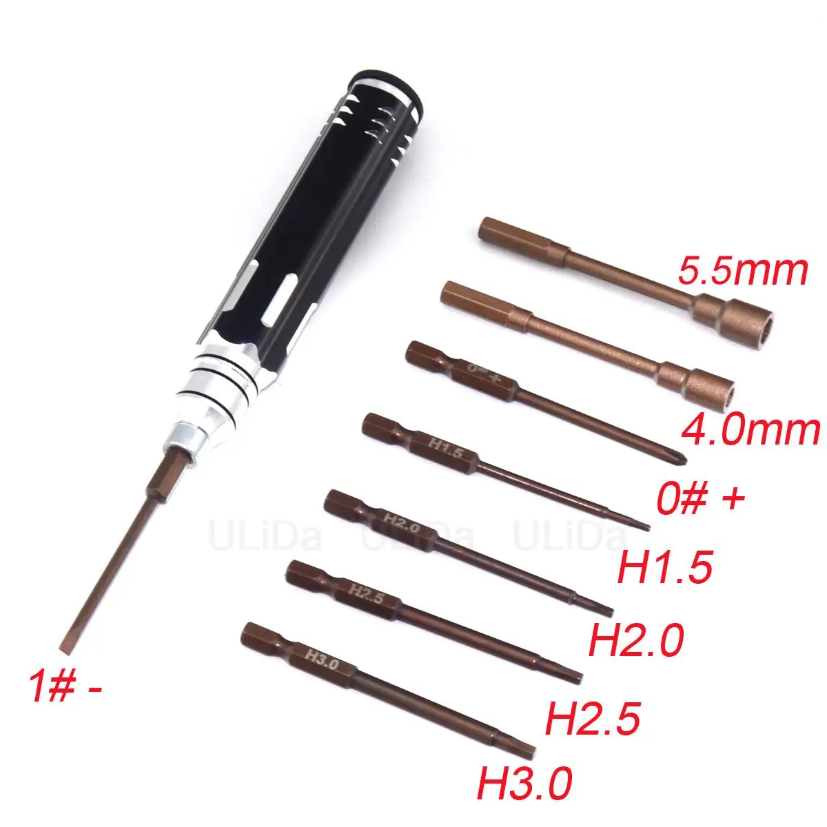 Professional-Steel-8-in-1-Screwdriver-Set-RC-Repair-Tool-Kit-Hexagon ...