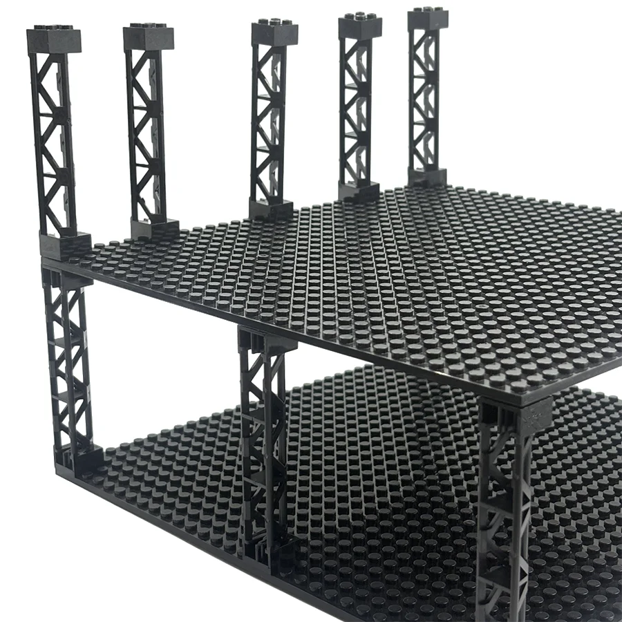 4pcs-City-Building-Blocks-Train-Car-Pillar-Support-Girder-Column-Beam ...