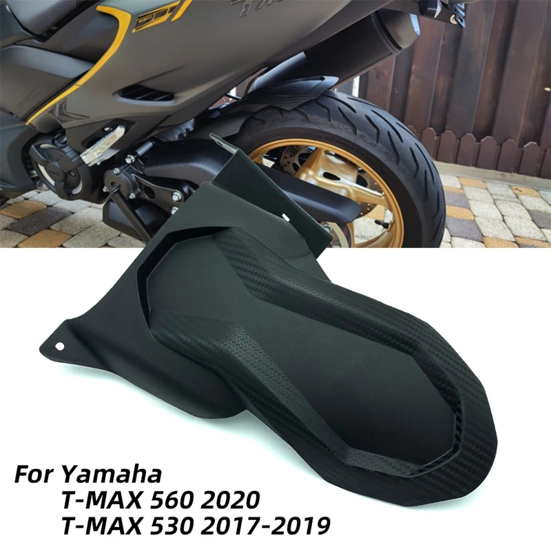 Motorcycle Rear Mudguard Rear Fender Wheel Hugger Splash Guard Cover ...