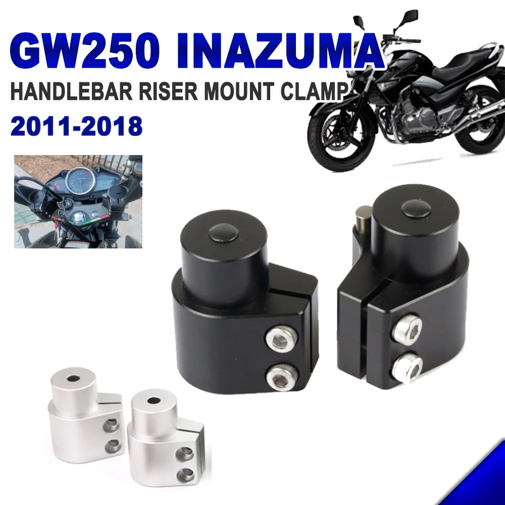 Motorcycle-Handlebar-Mount-Risers-Clamp-Mounting-Standard-Bar-Riser ...