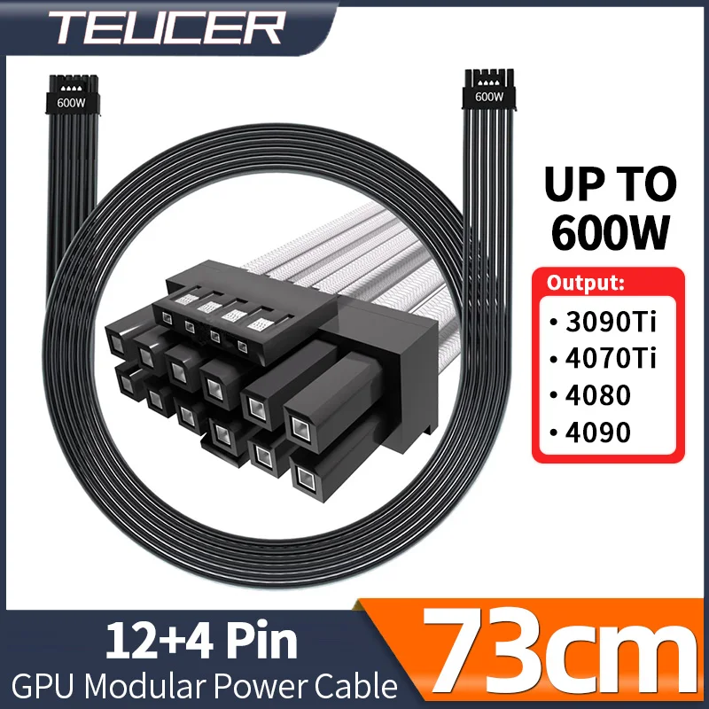 TEUCER-70cm-PCI-e-5-0-16Pin-12-4-12VHPWR-GPU-Power-Cable-for-Geforce ...