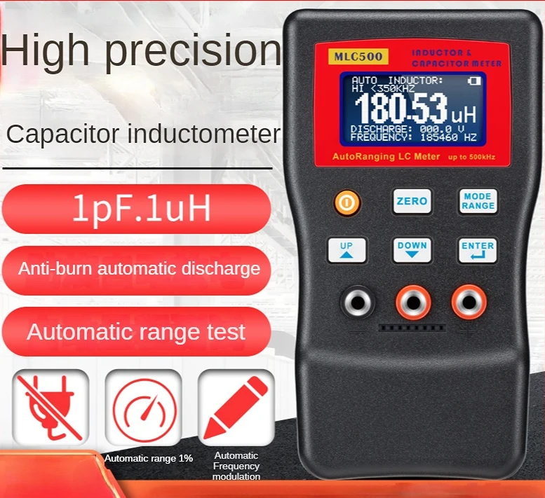 MLC500 High precision automatic range capacitance and inductance meter ...