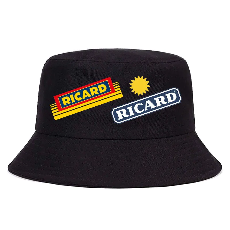 New Ricard Bob Verão Algodão Bucket Hat Unisex Outdoor Sprot Bob Chapéu ...