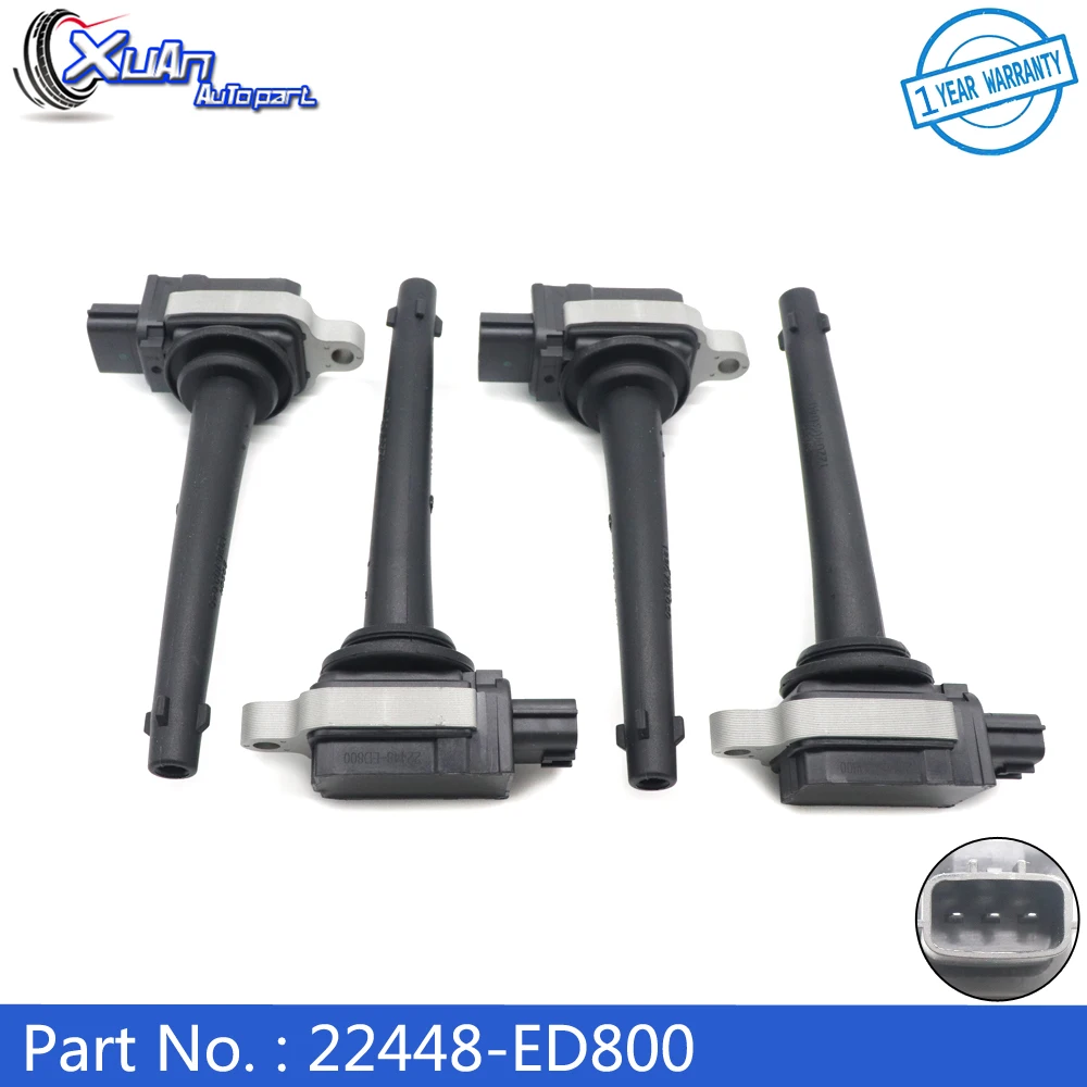 XUAN-bobina-de-encendido-22448-ED800-para-Nissan-Sentra-2-0L-Tiida-1-8L ...
