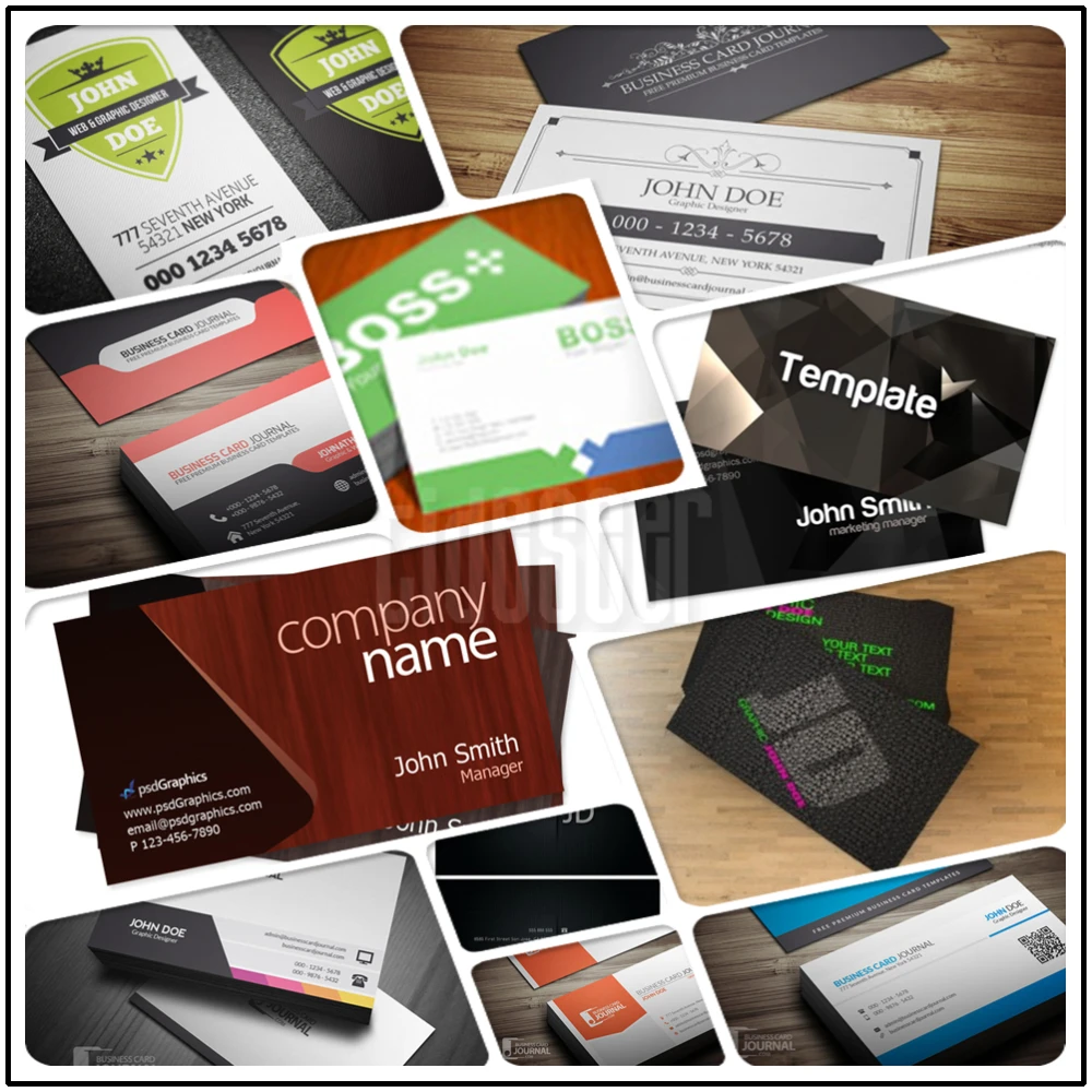100pcs-Custom-Business-Cards-Personalized-Factory-Customized-Full-Color ...