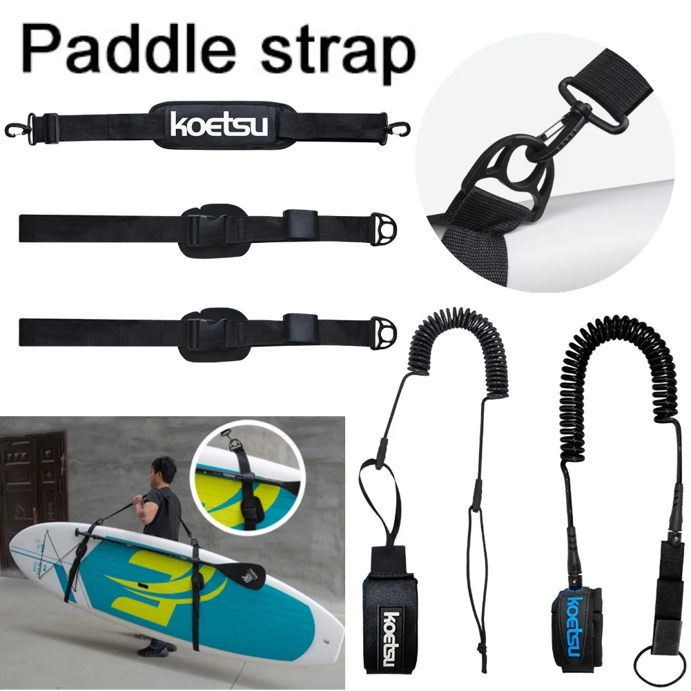Adjustable-Surfboard-Shoulder-Strap-Carry-Sling-Stand-Up-Paddleboard ...