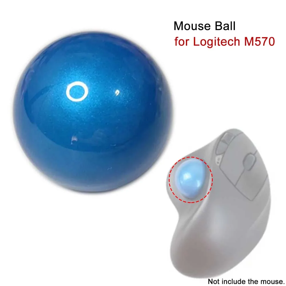 Recambio-de-bola-de-rat-n-azul-Trackball-para-Logitech-M570-pieza-de ...