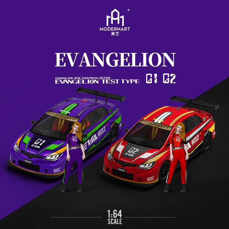 More-Art-1-64-Eva-Girl-Model-Car-Model-Decoration-Accessories-Character ...