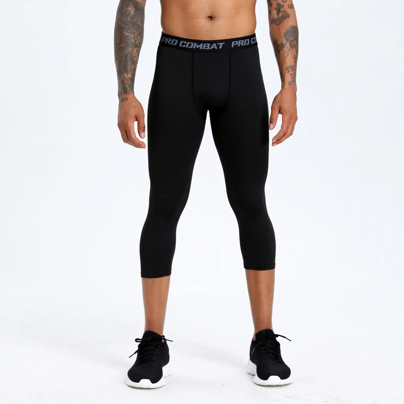 Men-s-sports-capris-breathable-quick-drying-fitness-pants-running ...