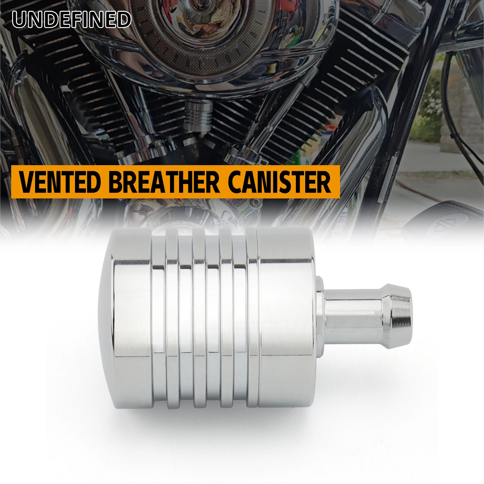 Vented Engine Motor Breather Canister Crankcase Head Gearbox Oil ...