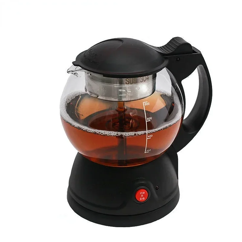 0-8L-Household-black-tea-maker-automatic-steam-black-teapot-glass ...