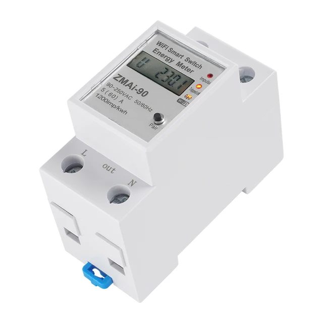 Tuya Smart Bi Directional Wifi Energy Meter On Grid Solar Pv Kétirányú ...