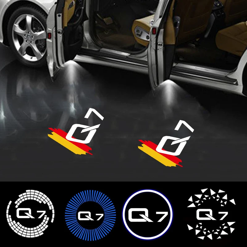 Car Styling Door Welcome Lights Led Laser Projector Logo Lamp For Audi ...