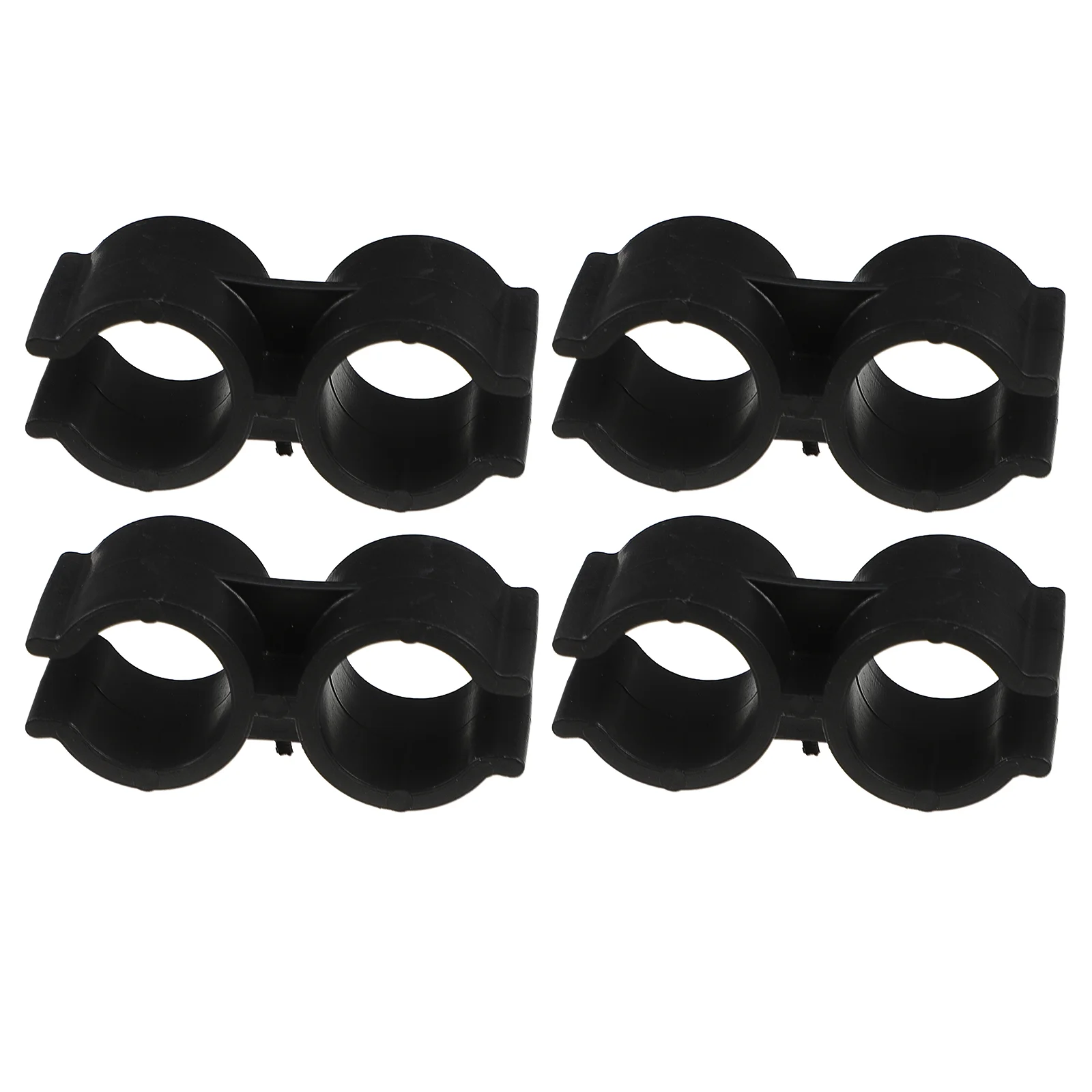 Plastic Pipe Clips 4 Pcs Dustpan Broom Connecting Buckle Connection ...