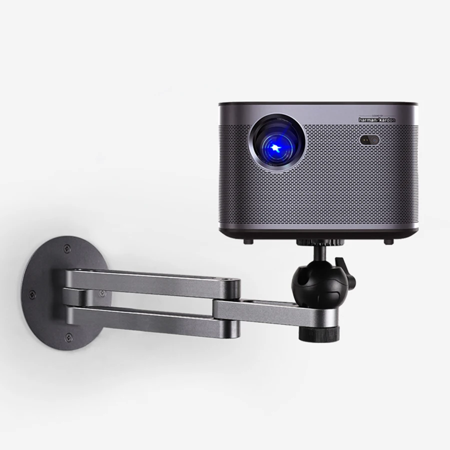 Sturdy Foldable Wall Mount Stand for Projector Aluminum Alloy Easy ...