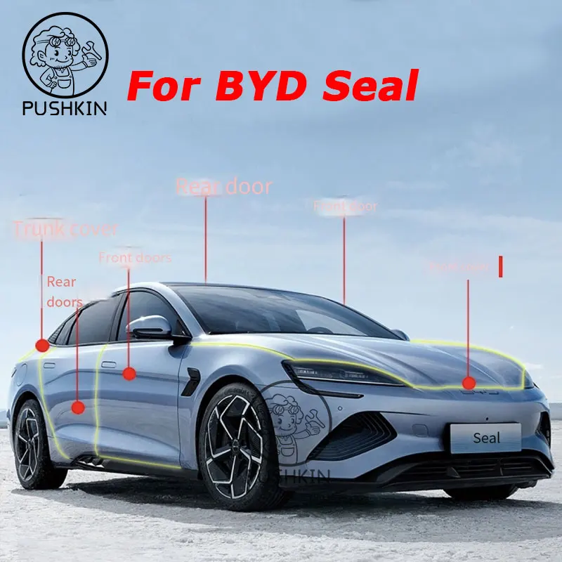 For BYD SEAL ev 2023 2024 2025 Car Sealing Strip Door Engine Sound ...