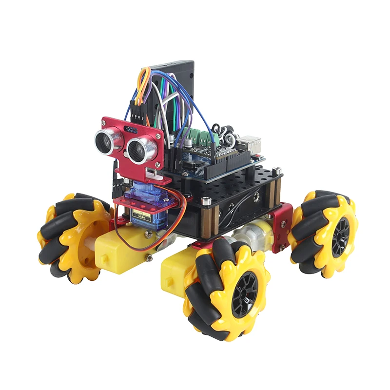 Kit-de-coche-Robot-teledirigido-rueda-Mecanum-para-Arduino-con-Motor-TT ...