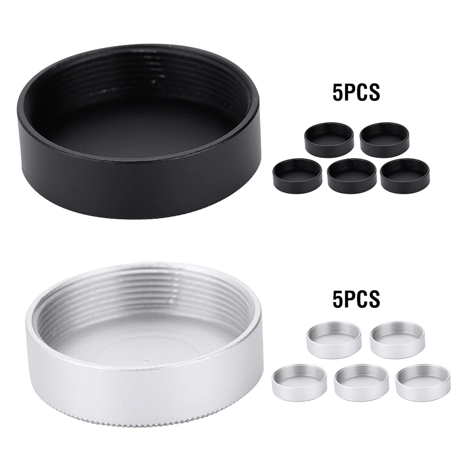 2-Colors-5pcs-Metal-C-Mount-Rear-Lens-Cover-Cap-25mm-for-CCTV-TV-Lenses ...