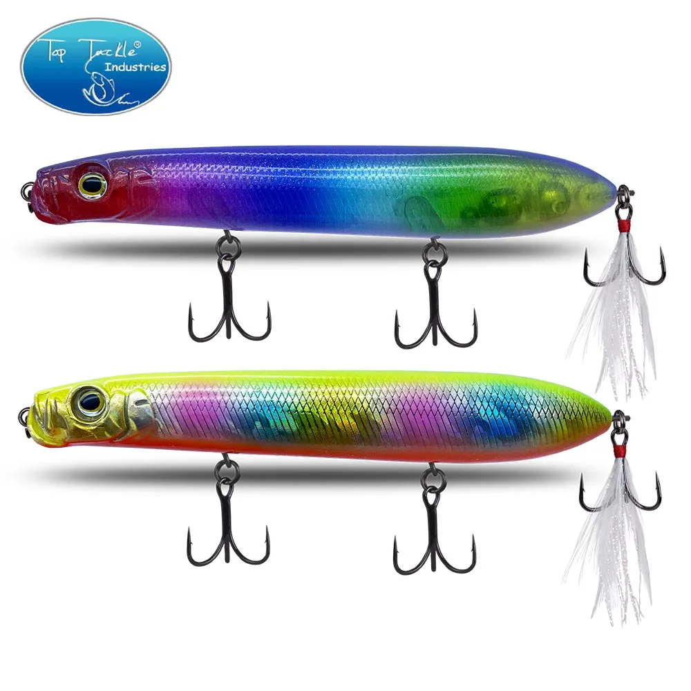 Floating Pencil Fishing Lure Bait 125mm 25g 105mm 16.5g Bass Fishing ...