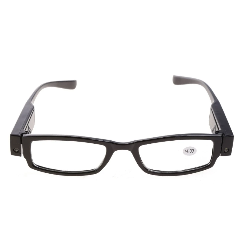 Light-UP-Multi-Strength-Eyeglass-LED-Reading-Glasses-Spectacle-Diopter ...