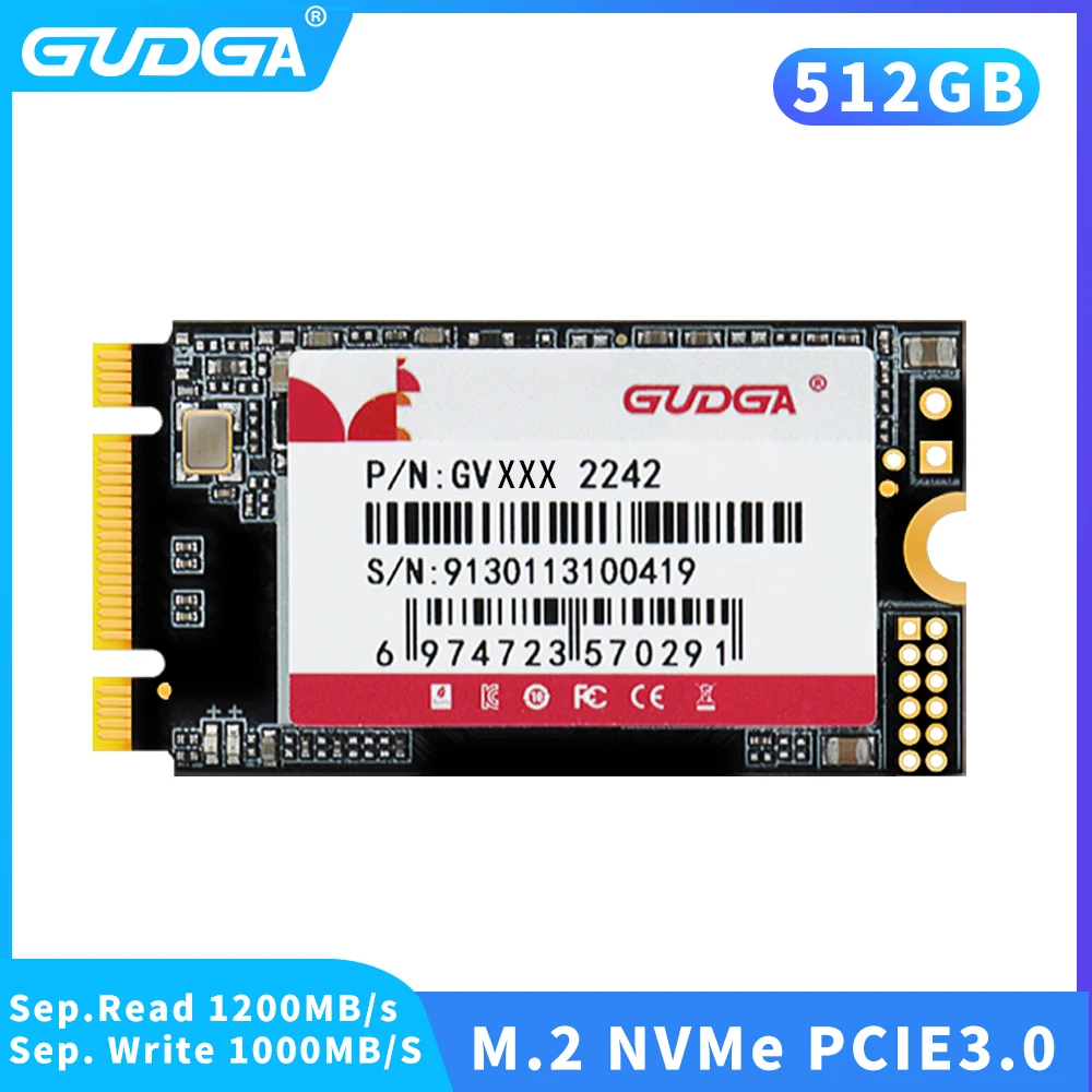 GUDGA-M2-NVMe-512GB-SSD-PCI-e-Signal-Gen3-0x2-2242-NVMe-Ssd-512gb-Hdd ...
