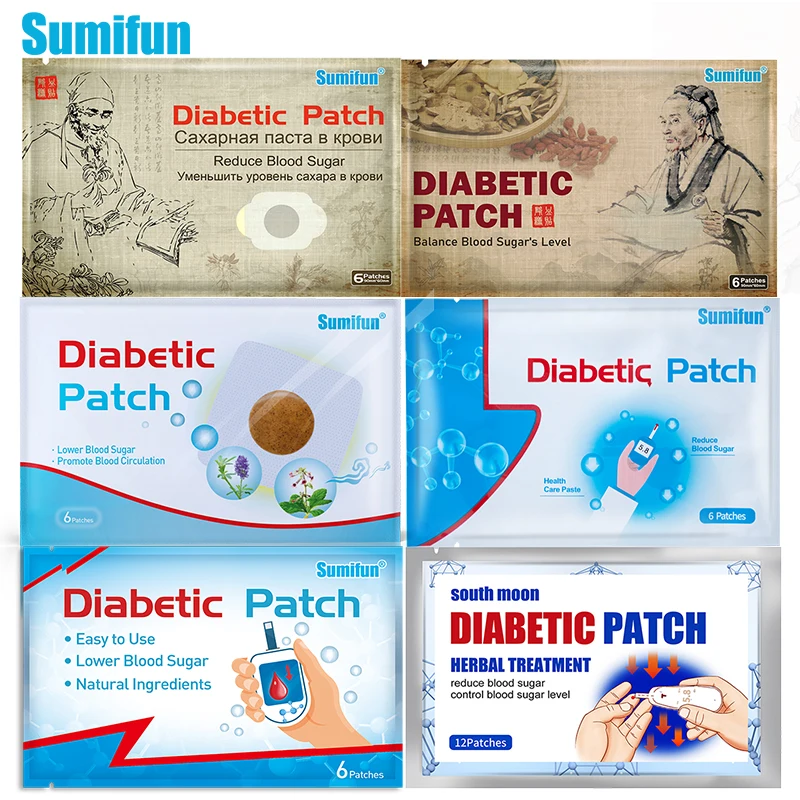 6-Type-Diabetes-Treatment-Patches-Stabilizes-Blood-Sugar-Level-Diabetes ...