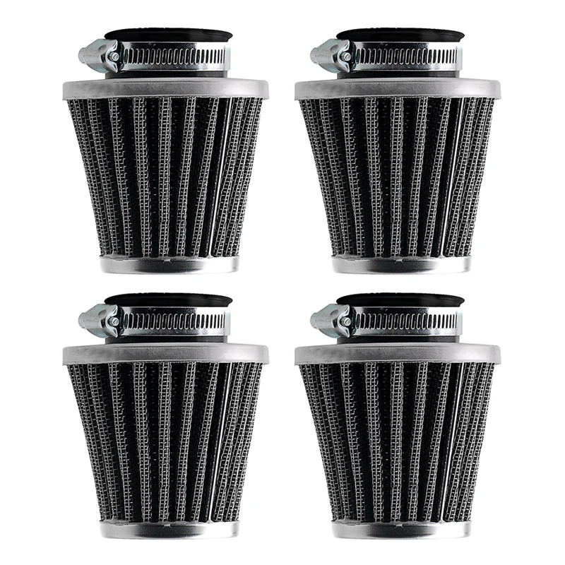 4Pcs-48mm-Motorbike-Air-Intake-Filter-Cleaner-Pod-Fit-for-Kawasaki ...