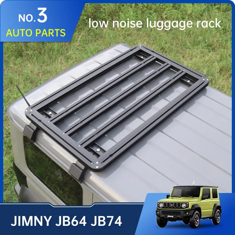 luggage rack For Suzuki Jimny JB64 Sierra JB74W 2019 2022 Top Roof Rack Rail Luggage Boxes Bar ...