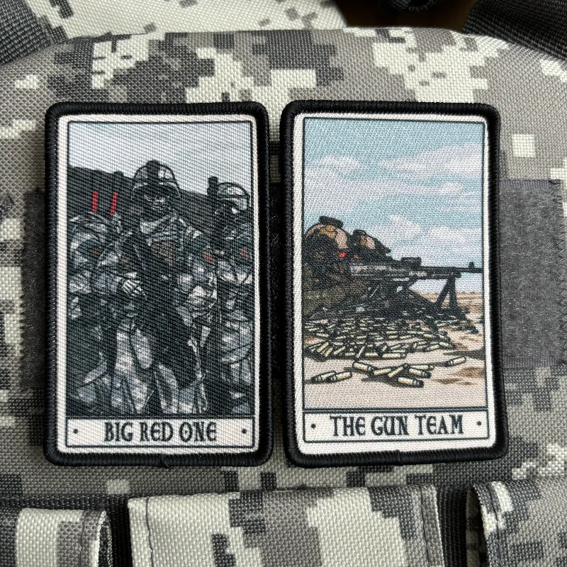 Sniper Team Assault Squad Tactical Patches Army Skull Soldier Morale ...