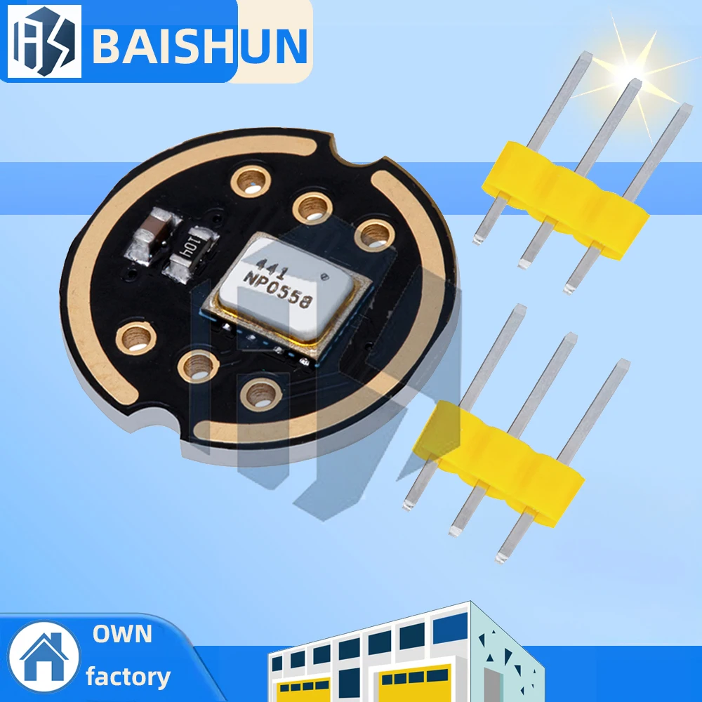 Omnidirectional Microphone Module I2S Interface INMP441 MEMS High ...