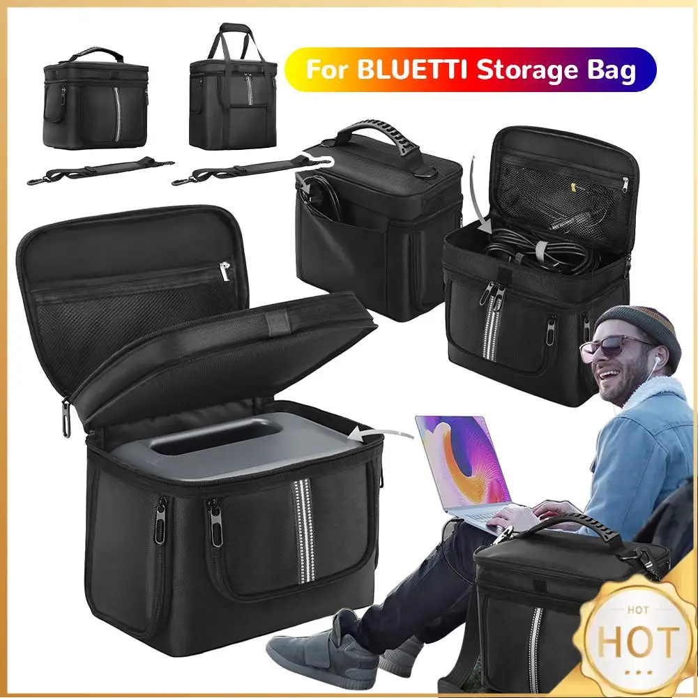 Protective Pouch Power Station Travel Bag Storage Case for BLUETTI EB3A ...