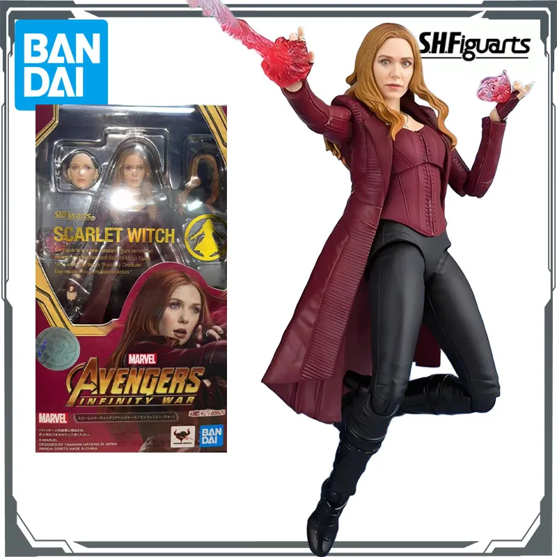 Bandai Original S.H.Figuarts Avengers:Infinity War - Scarlet Witch ...