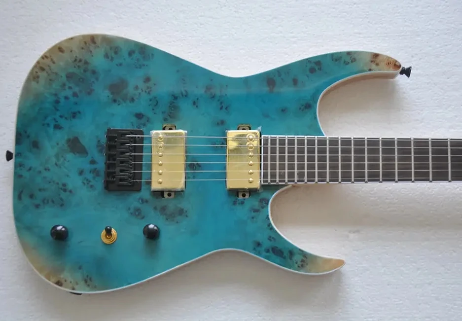 Custom 6 String Electric Guitar with Body Binding,Rosewood Fingerboard ...