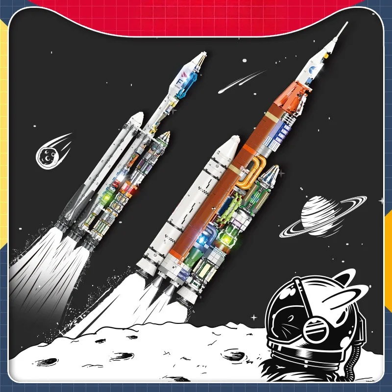 Building-blocks-rocket-model-science-education-toys-decoration-early ...
