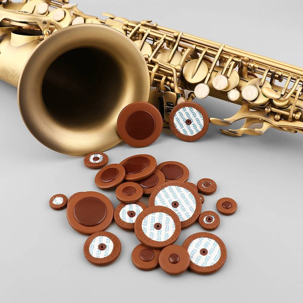 PRO Bb Tenor Eb Alto Bb Soprano Saxophone Sound hole leather cushion ...