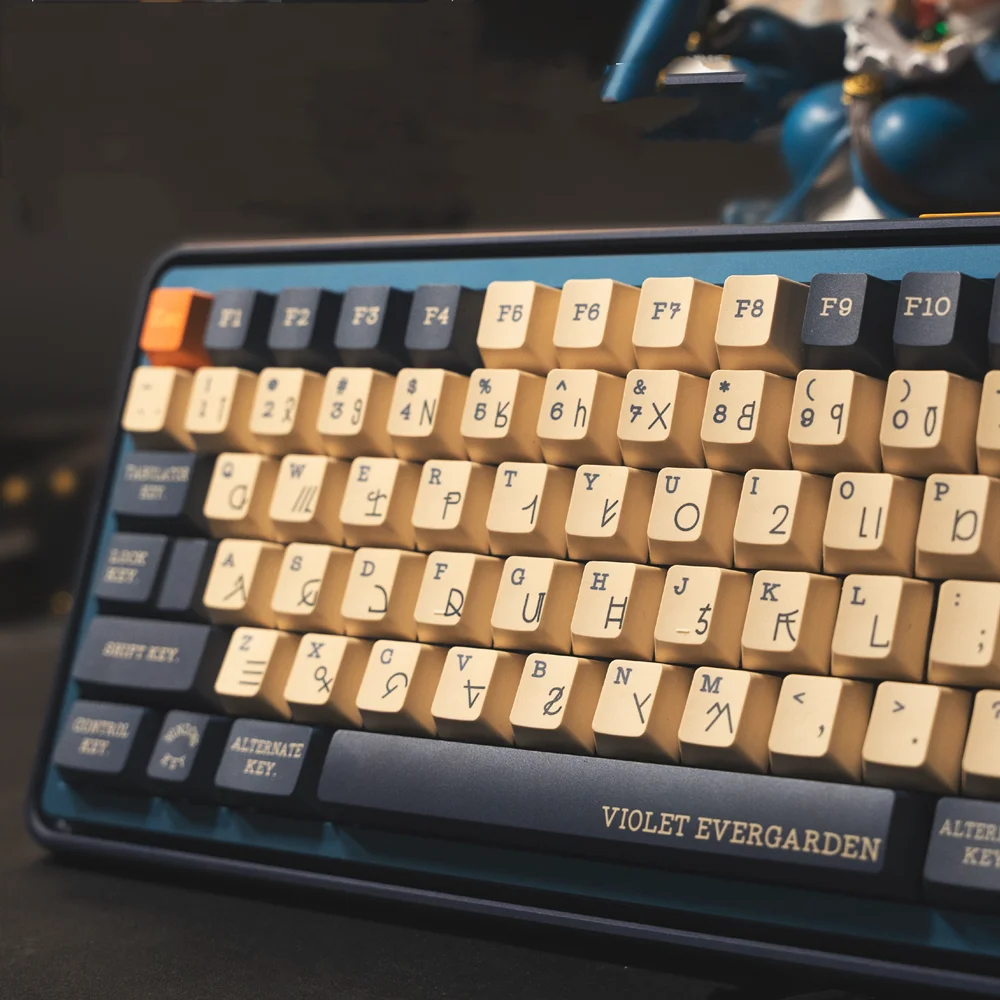 Violet Mechanical Keyboard | Pbt Keycap Violet | Keyboard Mouse Combos ...