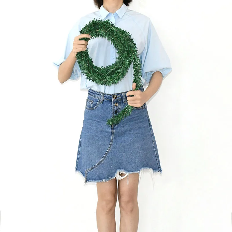 Guirlande de pin artificielle - B02 - 5.2 m - Décoration de Noël - Rotin - Intérieur - Cdiscount ...