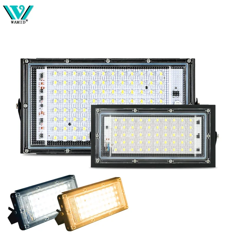 High Quality Flood Light 50W 100W LED Floodlight White Warm Light AC ...