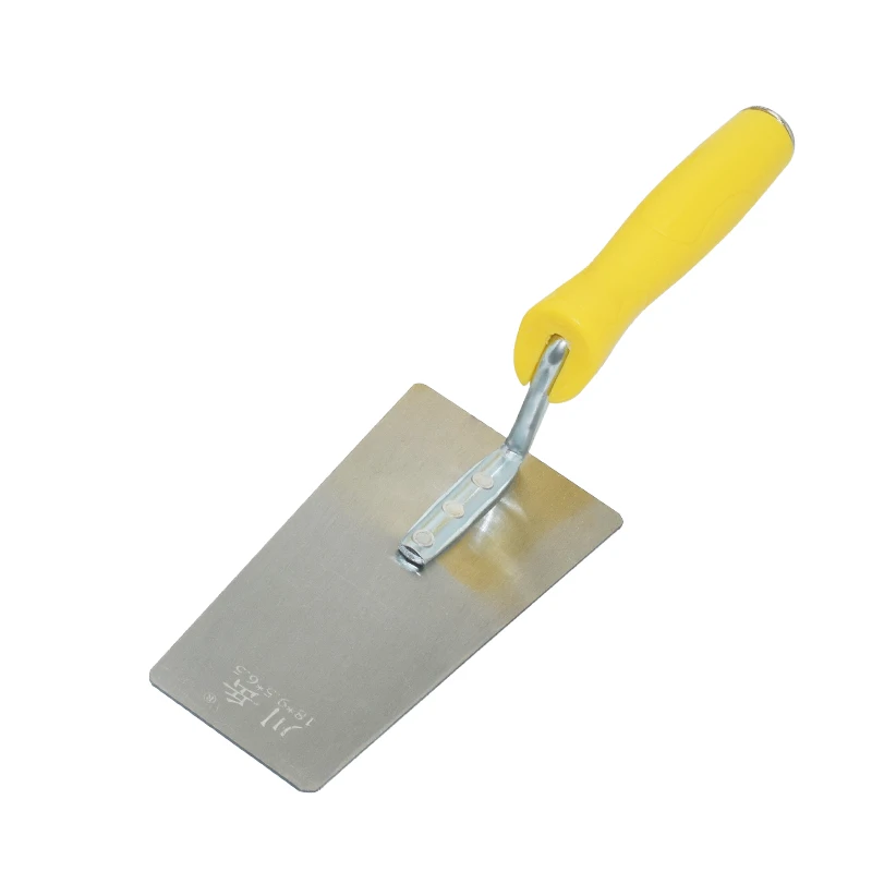 Yellow-Handle-Spoon-Claying-Trowel-Putty-Knife-Cutter-Knife-Tile-Tool ...