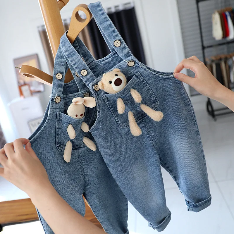 Denim Overalls For Juniors