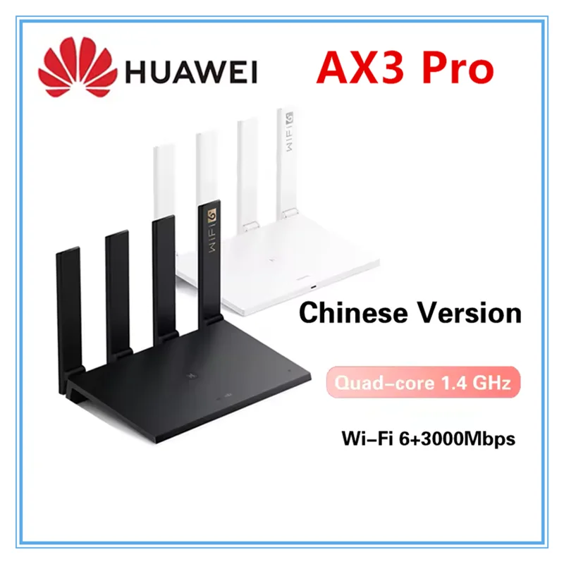 New Chinese Version Huawei WiFi Router AX3 Pro Dual-Core Amplifier ...