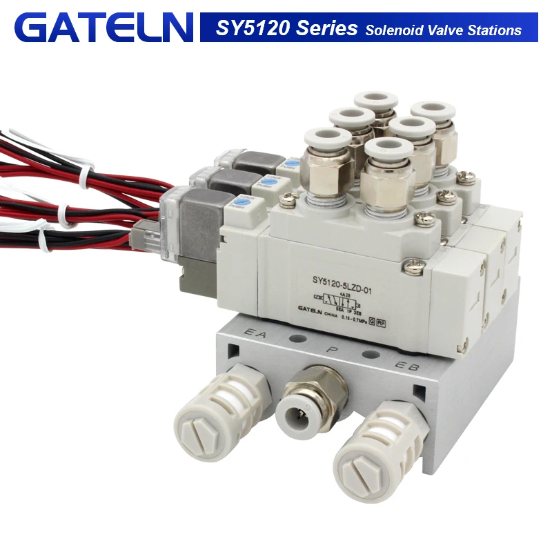 SMC-type-SY5120-Solenoid-valve-combination-Single-electronically ...