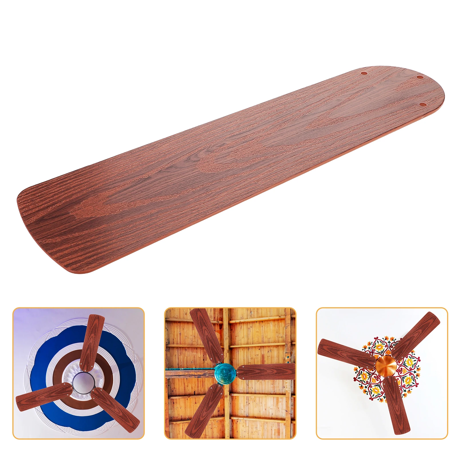 Wood Grain Ceiling Fan Blade Replacement Plastic Ceiling Fan Parts ...