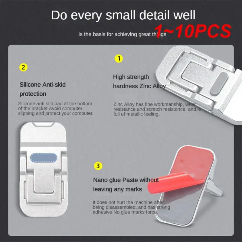 1-10PCS-Laptop-Stand-For-Computer-Keyboard-Holder-Mini-Portable-Legs ...