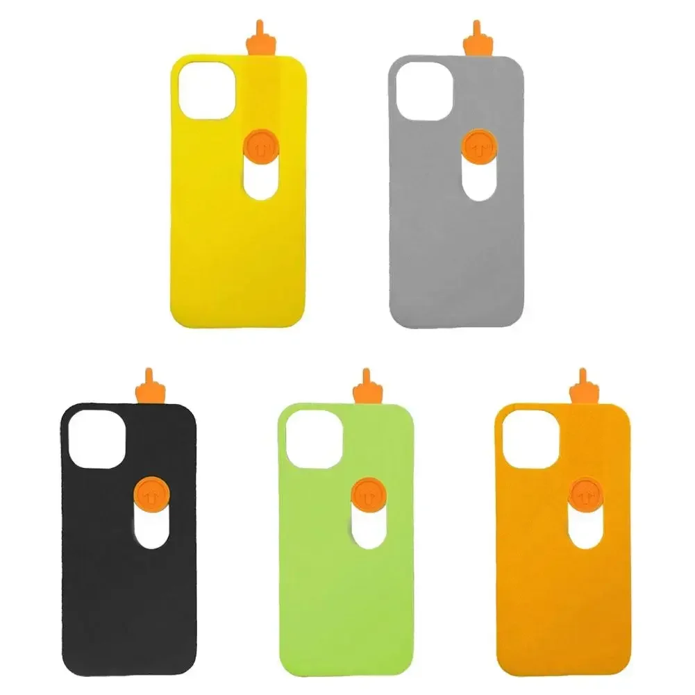 3D-impresso-dedo-m-dio-deslizando-a-caixa-do-telefone-anti-tampas-da ...