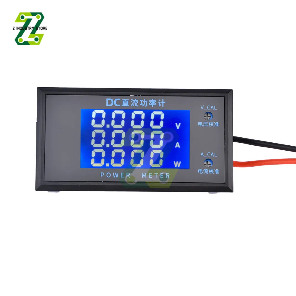 Digital-Power-DC8-12V-10A-Power-Meter-Electricy-Consumption-Energy ...