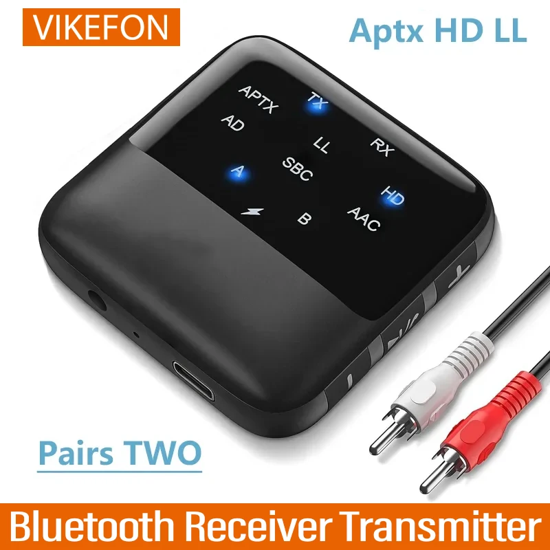Aptx-HD-LL-Low-Latency-Bluetooth-Receiver-Transmitter-BT-5-2-RCA-3-5mm ...